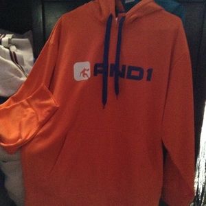 And1 Shirts | And 1 Mens Basketball Hoodie Black W Gray Markin | Poshmark